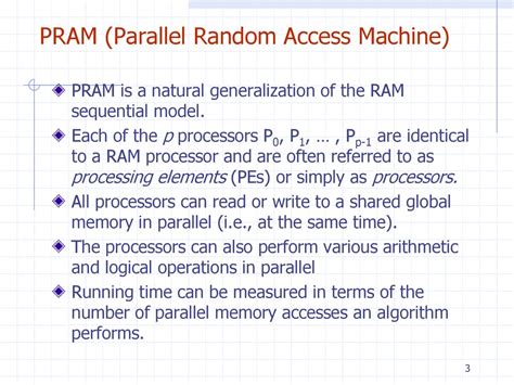 pram model for parallel computation ppt download