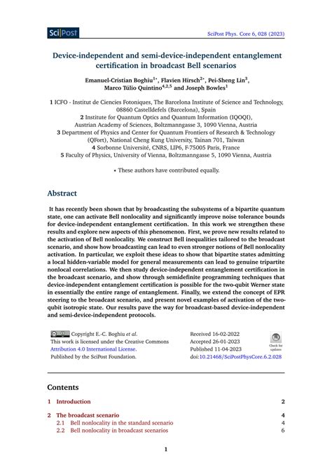 pdf device independent and semi device independent entanglement certification in broadcast