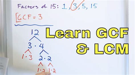 What Is The Greatest Common Factor And Least Common