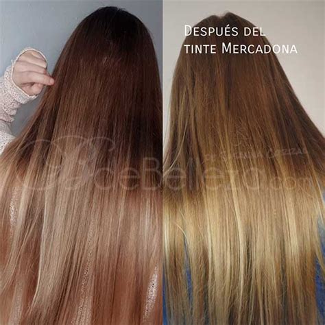 Tintes MercadonaCarta De Colores Y Precios 2024