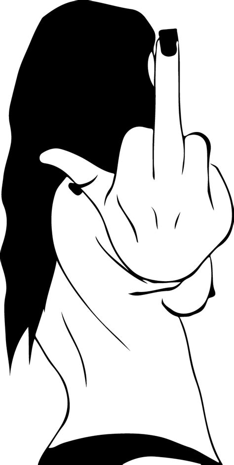 Girl Showing Middle Finger Svg Tiktok Princess Svg Tiktok Inspire