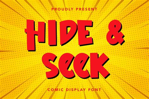 Hide And Seek Regular Premium Font