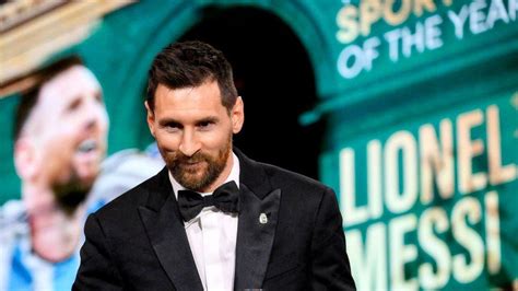 Otro más para la colección Messi ganó el premio Laureus al mejor