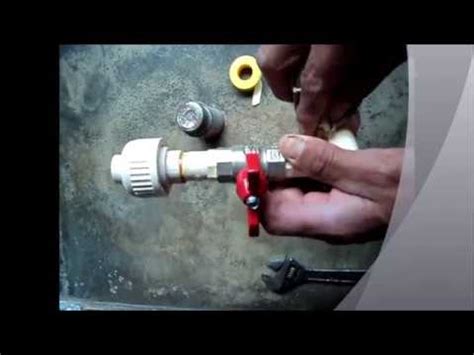 Como Instalar Llave De Paso De Agua Como Colocar Valvula De 59 OFF
