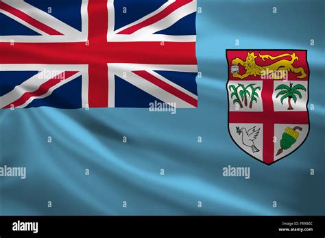 Flag Of Fiji Waving Hi Res Stock Photography And Images Alamy