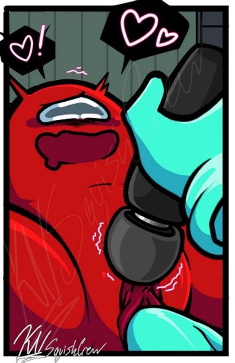 Rule 34 Impostor Among Us Looking Pleasured Malefemale Squishcrew Artist Vibrator 7987433