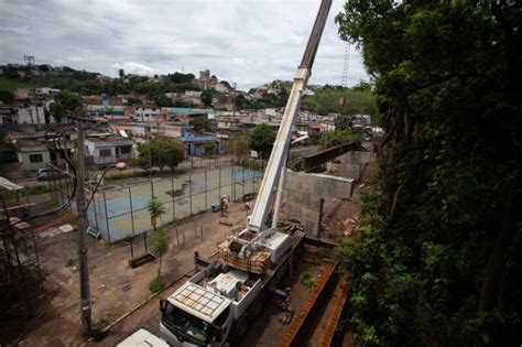 Obras De Novo Acesso Ao Bairro Siderville Em Volta Redonda Avan Am