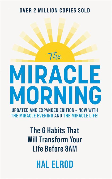 Amazon Fr The Miracle Morning Updated And Expanded Edition The 6