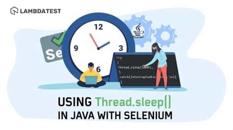Thread Sleep Using Java With Selenium