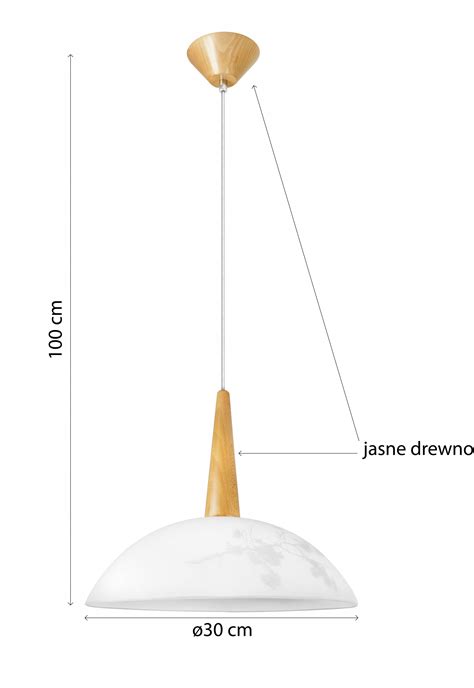 lampa wisząca sufitowa żyrandol pojedyncza 42 2led Komat Sklep