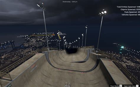 Mega Ramp Airport Menyoo GTA5 Mods