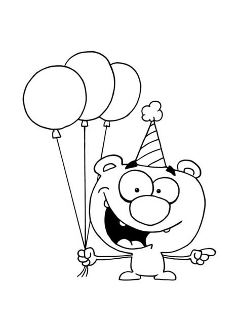 Coloriage anniversaire 20 dessins à imprimer