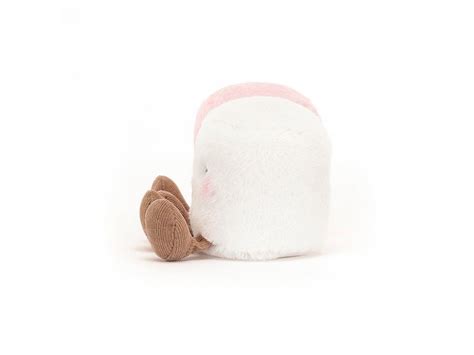 Jellycat Peluche Amuseable Pink And White Marshmallows L Cm X H