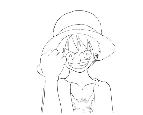 Coloriage Luffy Gear 5 télécharger et imprimer gratuit sur
