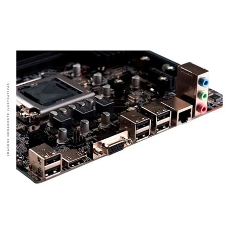 Placa Mãe Goldentec GT H61 Intel LGA 1155 Techno Space