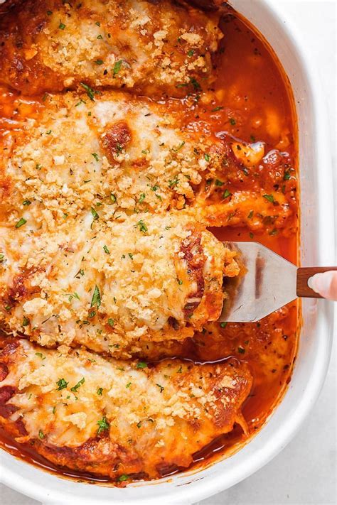Crispy Chicken Parmesan Casserole Recipe Best Chicken Casserole