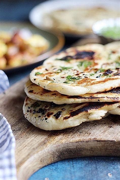 Vegan Naan Easy Method On Stove Top Cook Click N Devour