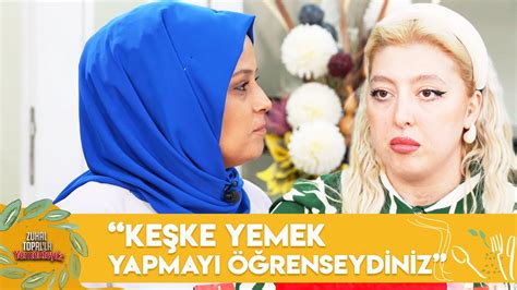 Elif ten Burcu ya Olay Sözler Zuhal Topal la Yemekteyiz 616 Bölüm
