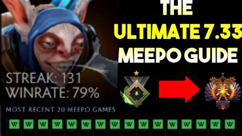 The Ultimate Meepo Guide To Gain Fast And Easy Mmr In Dota