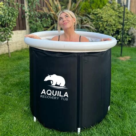 Portable PVC Easy To Use And Store Cold Plunge Tub Outdoor Cold