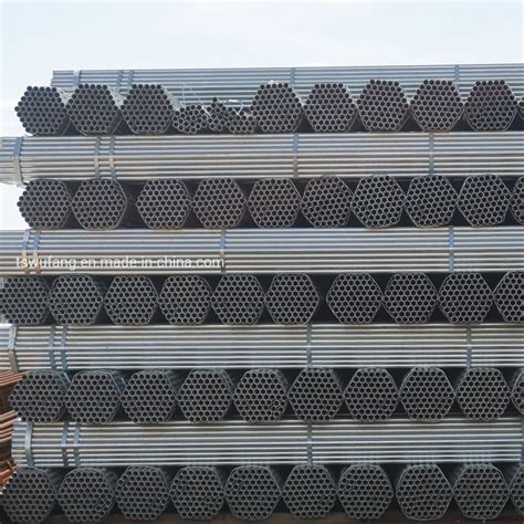 BS1139 Galvanized Black Steel Pipe Scaffolding Tube China Galvanized