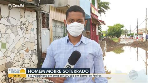 Trabalhador morre soterrado em obra de esgotamento sanitário na Bahia