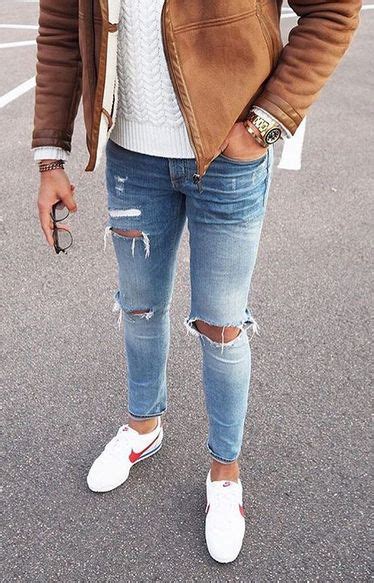 Inspira Es De Looks Simples Cal A Jeans Masculina Men Fashion