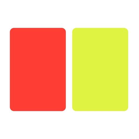 Pvc Soccer Referee Red Yellow Cards Football Match Training Referee