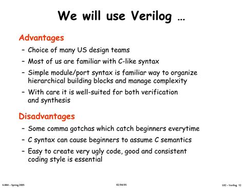 Ppt Digital Design Using Verilog Powerpoint Presentation Free