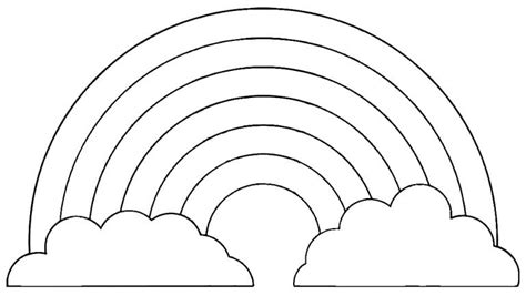 50 Desenhos para colorir de Arco íris Como fazer em casa
