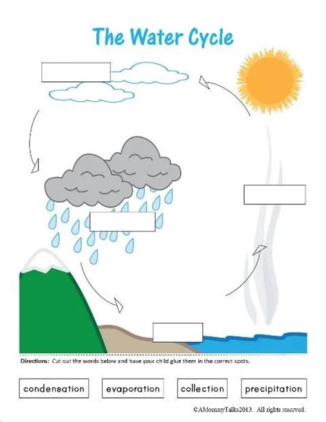 Water Cycle Worksheet Pdf Worksheet For Education Worksheets Library