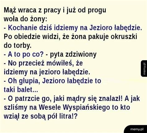 Jezioro Łabędzie Memy pl