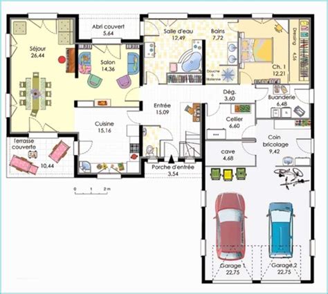 Plan Maison Californienne Plain Pied Maison De Plain Pied En Vendée