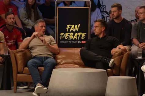 Gary Neville Jamie Carragher And Three Other Pundits Make Manchester