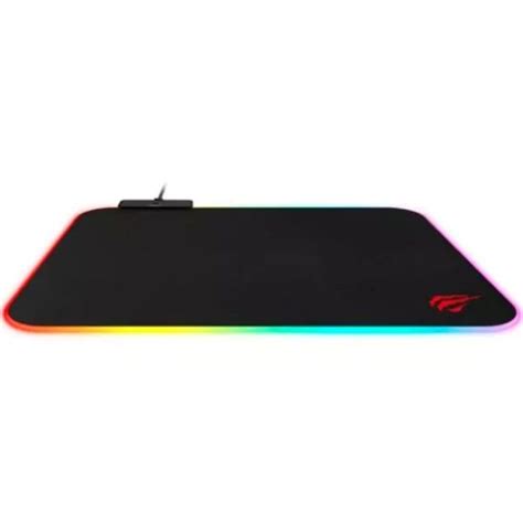Mousepad Gamer Havit Professional RGB 36x26cm Preto HV MP901