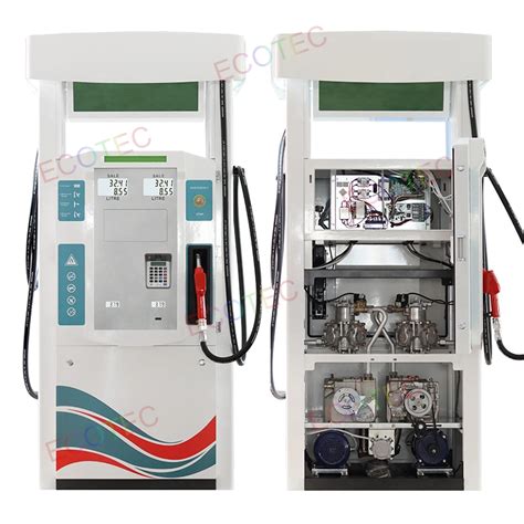 Ecotec Gas Station Equipment Suction Type Fuel Dispenser With Opw