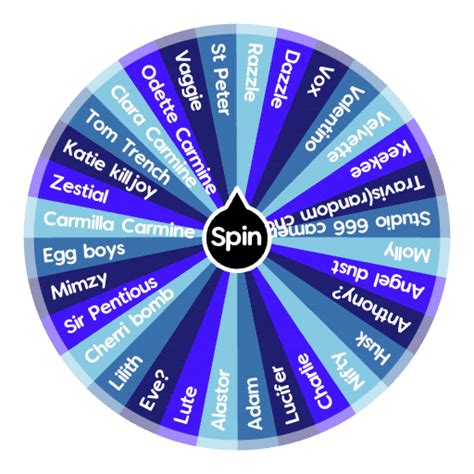 Hazbin Hotel Characters Prime Video Spin The Wheel Random Picker