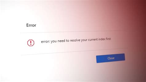 How To Fix You Need To Resolve Your Current Index First Error In Git