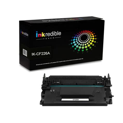 HP CF226A Compatible Black Toner Cartridge 1 Pack 26A Inkredible