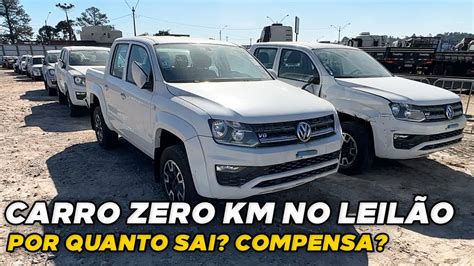 QUANTO SAI UM CARRO ZERO KM NO LEILÃO VALE A PENA YouTube