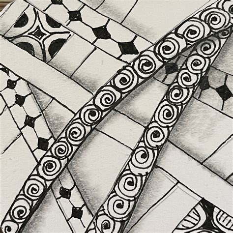 5 Easy Zentangle Patterns For Beginners Step By Step