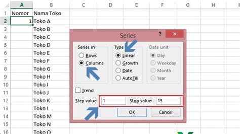 Cara Nak Auto Numbering Di Excel Saniyabilhurst