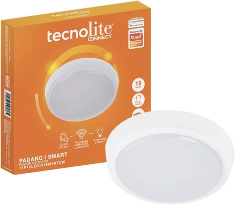 Tecnolite Connect L Mpara De Techo Plaf N Inteligente Para Interior De