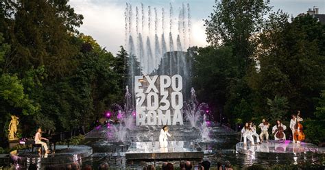 Roma Expo 2030 Uno Show Per Sostenere La Candidatura Di Roma A Parigi