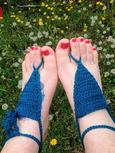 20 Free Crochet Barefoot Sandals Pattern 2022 Updated