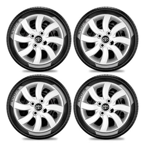 Jogo De Calota De Parafuso Aro 14 Toyota Etios Corolla G094j GFM