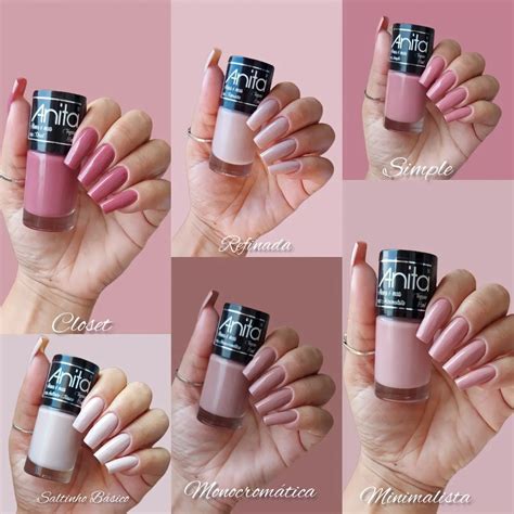 Esmalte Anita Cole O Menos Mais Cores Nudes
