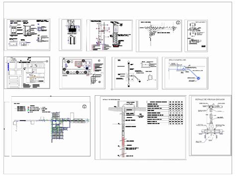 Plano De Red De Agua Potable En AutoCAD CAD 2 84 MB Bibliocad