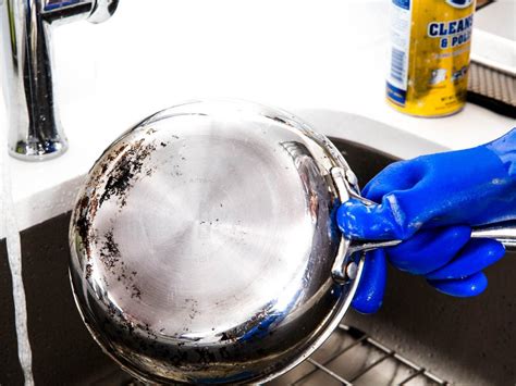 Cómo limpiar ollas y sartenes de acero inoxidable Cooking con Pausan