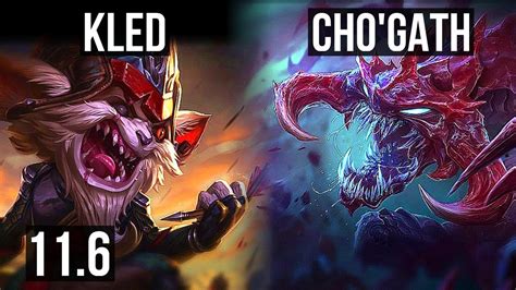 Kled Vs Cho Gath Top M Mastery Games Kr Master